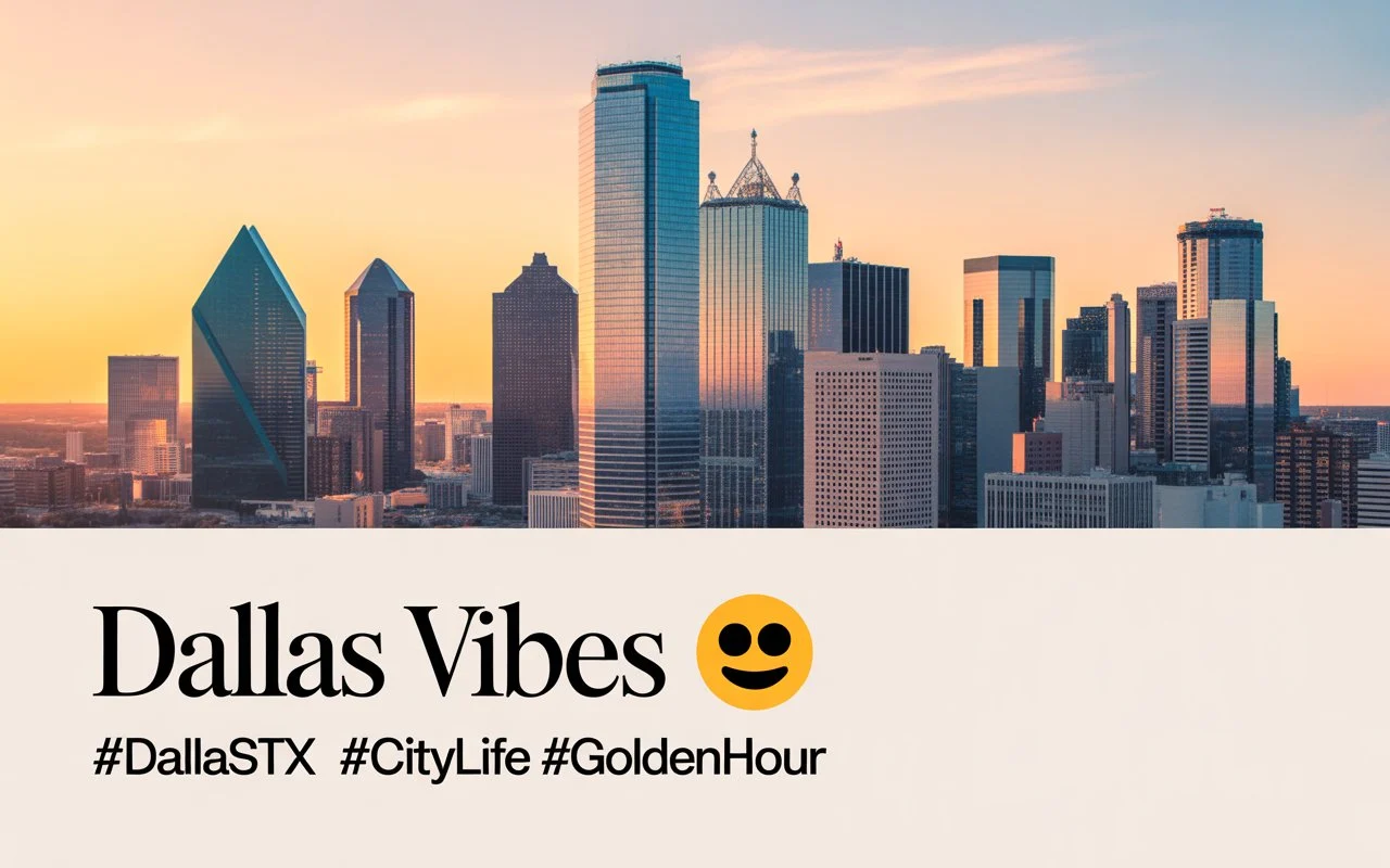 370+ Dallas Instagram Captions to Light Up Your Feed